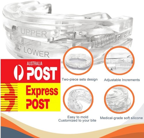 NEW Anti Snore Mouth Guard Teeth Grinding Stop Snoring Snore Stopper ...