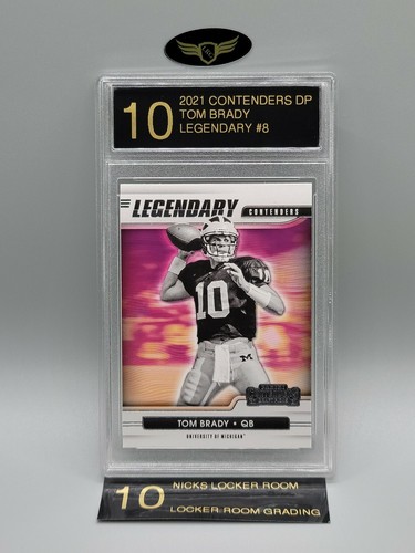 2021 Panini Contenders Draft Picks - Legendary Contenders Tom Brady #7 ...