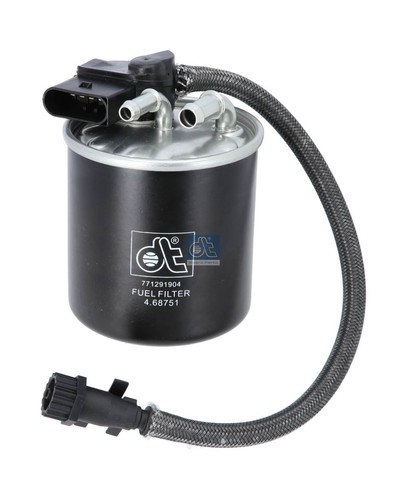 CAPSautomotive Fuel filter 651 090 1552 6510901552 for Mercedes 651 090 ...