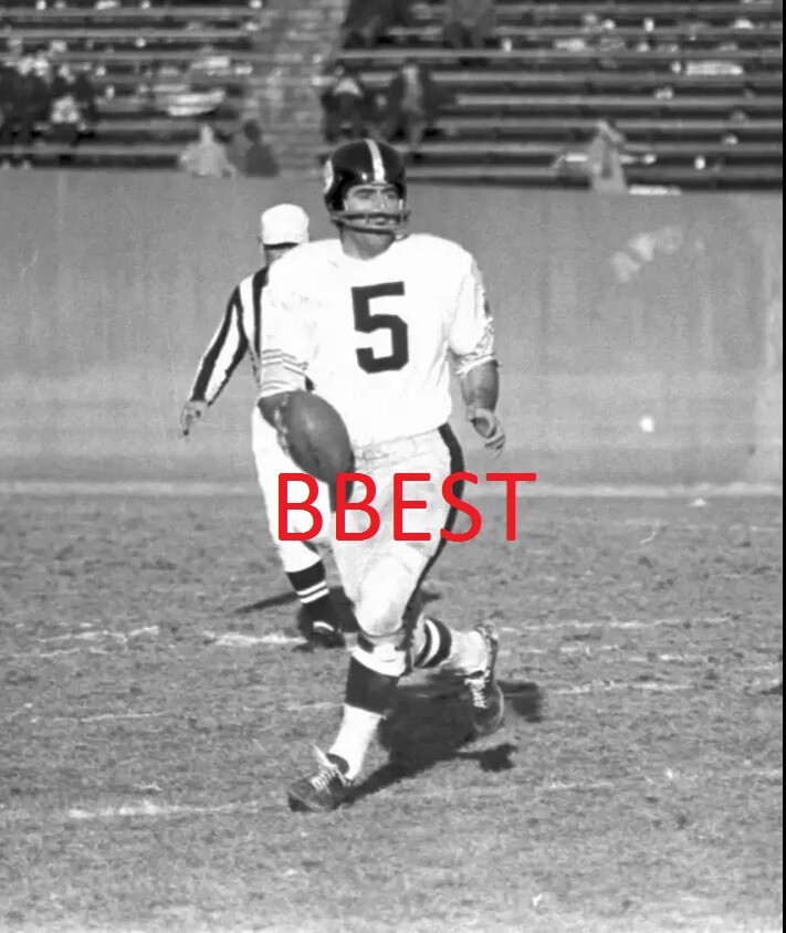 Terry Hanratty Terry Hanratty Autographed Pittsburgh Steelers 8x10