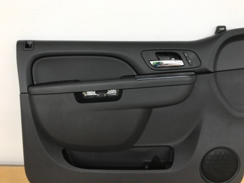 Gm oem interior front door trim panel left driver side 84127289 ebony ...