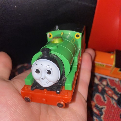 Thomas & Friends TrackMaster Percy Cargo Car Fuel Tank Motorized Train ...