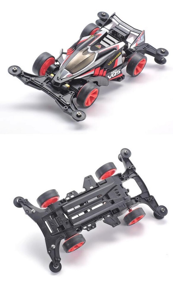 Tamiya 18094 Mini 4WD Parts Jr Neo-Vqs Vz Chassis Car Model | eBay