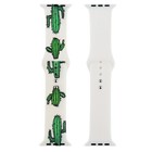 Silicone Colorful Pattern Wrist watch Strap Sport Band For AppleWatch 1 ...