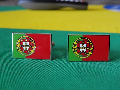 Portugal Flag Cufflinks--Europe European Portuguese Iberian Lisbon | eBay