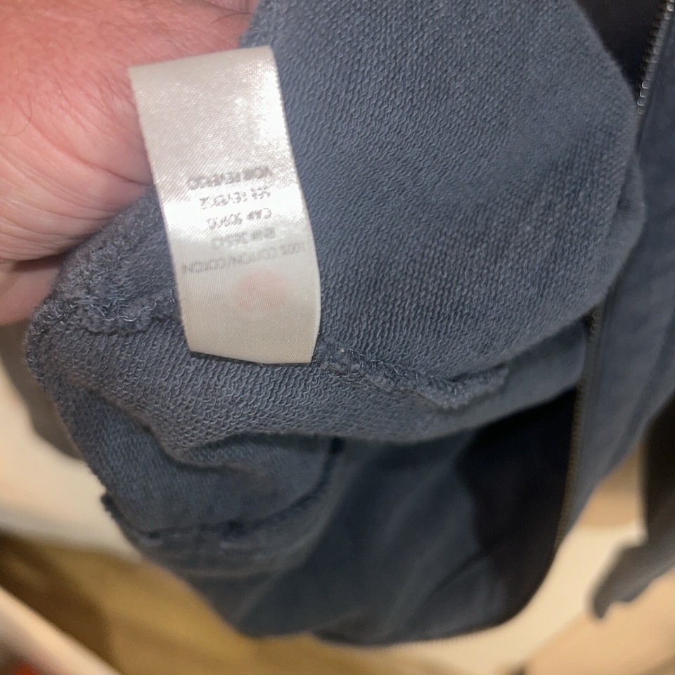 Calvin Klein -Washed Blue Full Zipper Jacket RN# 36543 CA# 50900, Large ...