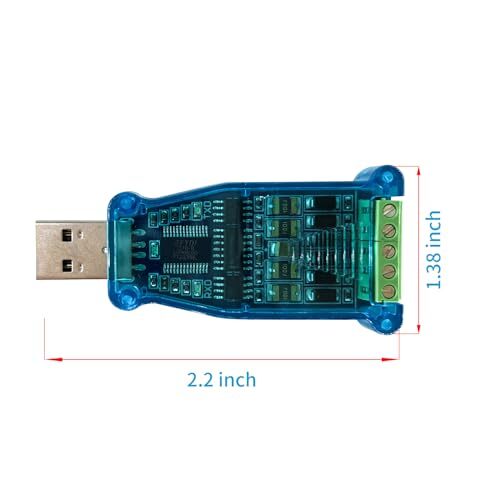 DSD TECH SH-U11 USB to RS485 RS422 Converter with FTDI FT232R Chip Work ...