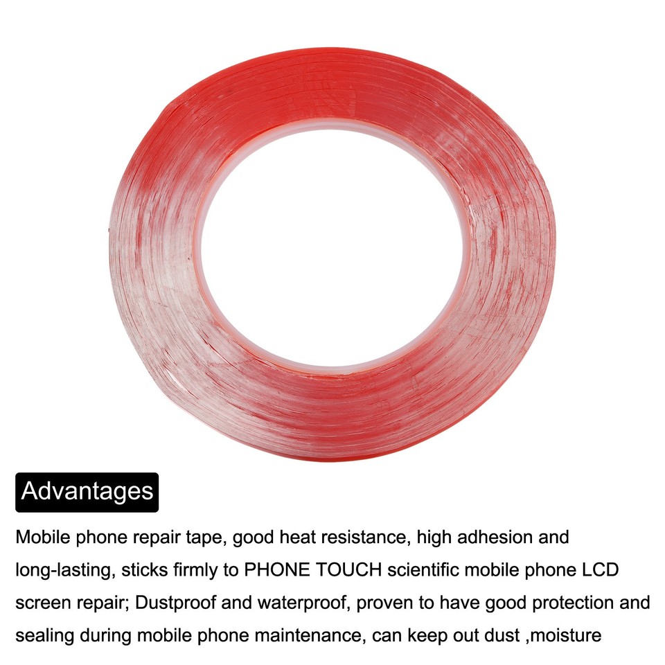 2mm/3mm/5mm x 30m Phone Repair Adhesive Tape LCD Screen Repair Sticker ...
