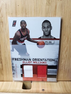 ELLIOT WILLIAMS🏆2010 Panini Freshman Orientation 207/299 JERSEY NBA ...