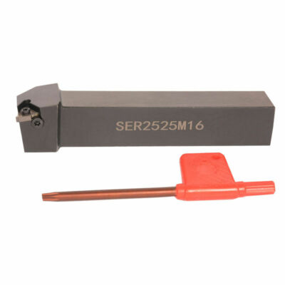 SER2525M16（25mm*150mm）lathe External Turning Tool Holder For 16ER ...