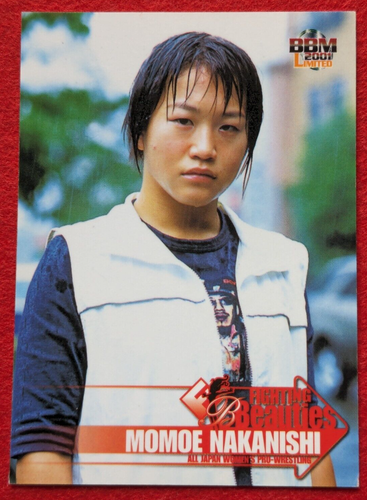 MOMOE NAKANISHI PRO WRESTLING CARDS 6 BBM 2001 Japan Women's Wrestling TCG | eBay