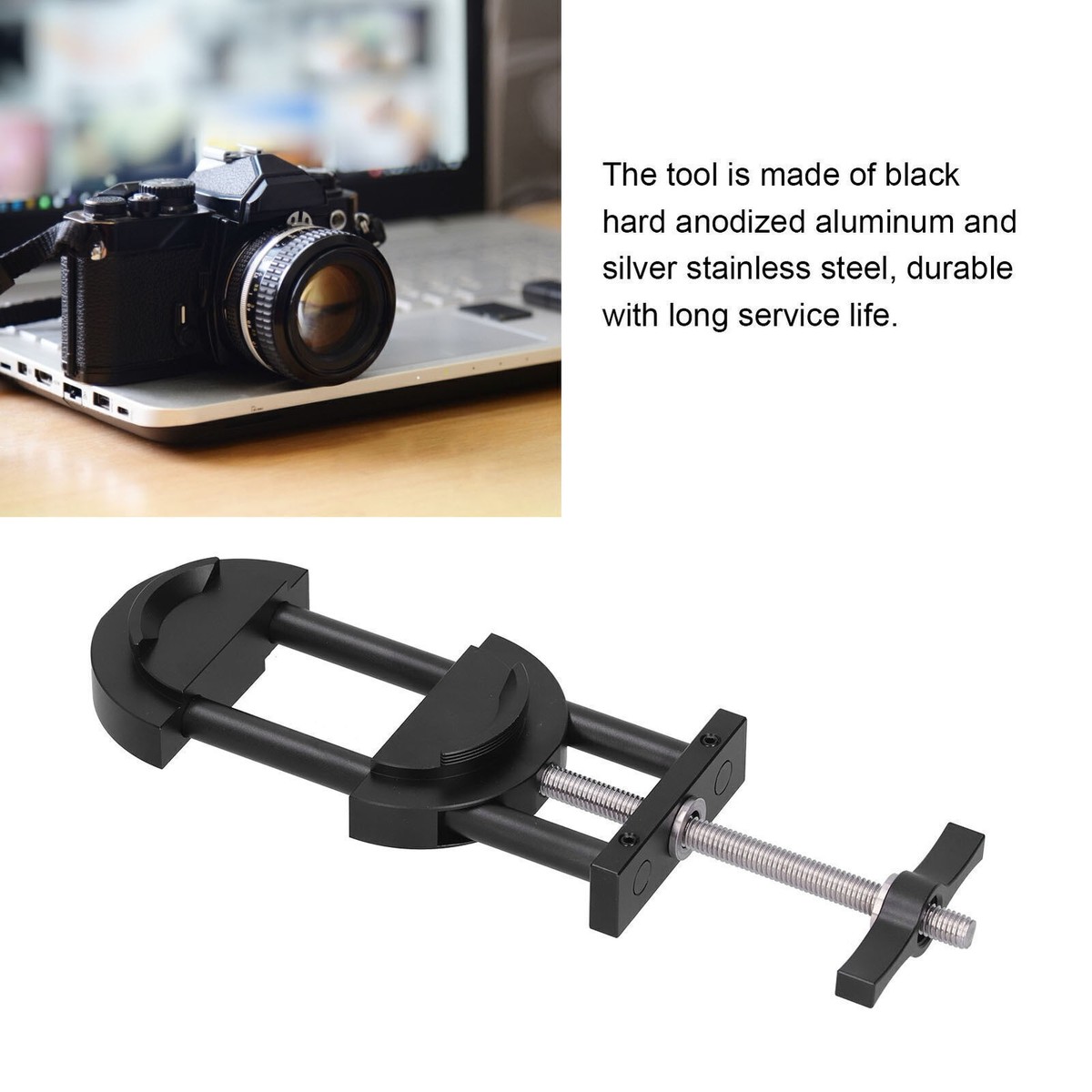 Camera Lens Repair Tool - Adjustable Filter Ring Vise For 27-130mm ...