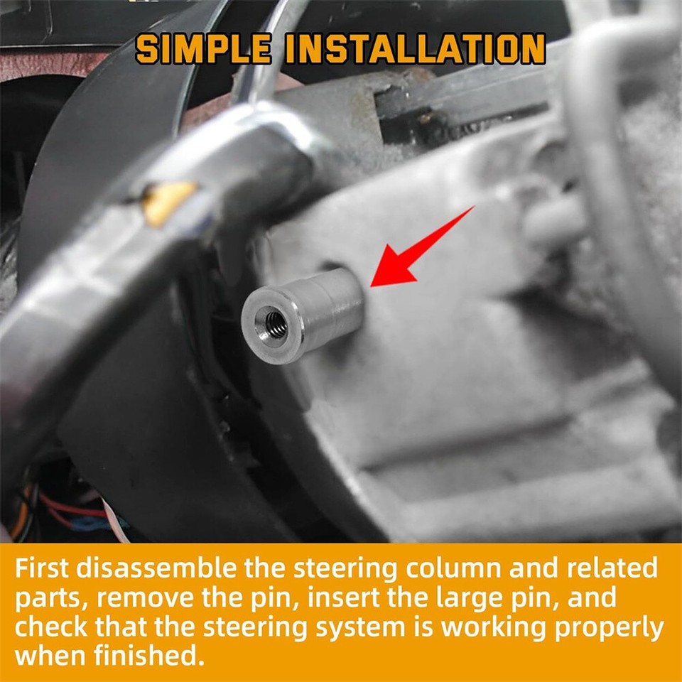 Oversized Steering Column Pivot Pins Repair Kit For Chevrolet Corvette ...