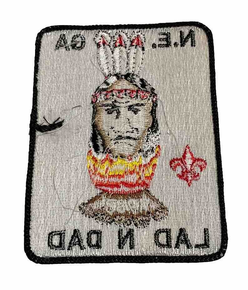 North East Georgia LAD N DAD 1983 BSA Boy Scouts of America Indian ...