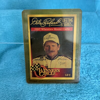 Winners Circle Dale Earnhardt 5 of 12 Card 1997 Wheaties Monte Carlo ...