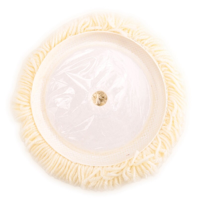 2X(7 inch inch 180mm Soft Wool Clean Polishing Buffing Bonnet Pad for ...