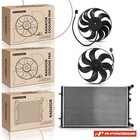 A-Premium Radiator & & Cooling Fan Assy Kit for VW Golf Jetta Audi TT ...