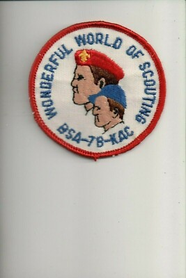 1978 KAC Wonderful World of Scouting patch | eBay