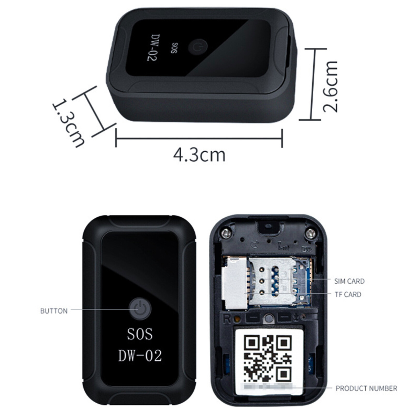 Premium Audio Spy Bug Wireless GSM Sound Monitor Listening Device & GPS ...