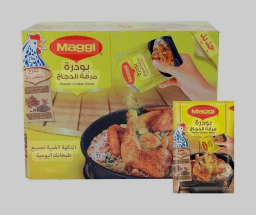 (10 Sachets X 16 gram) Maggi Powder Chicken Stock Halal ماجي مرقة ...
