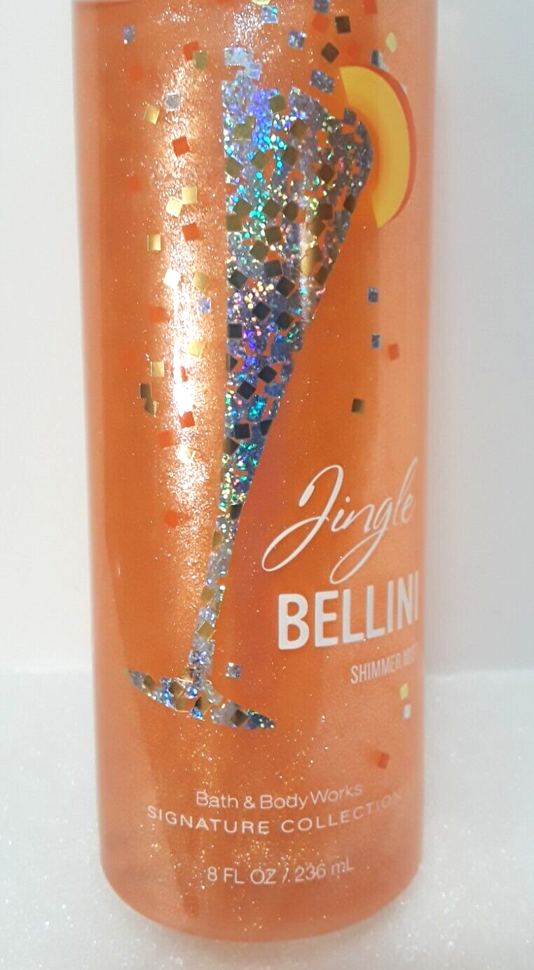 Bath Body Works Jingle Bellini Shimmer Fragrance Mist & Shea Lotion SET ...