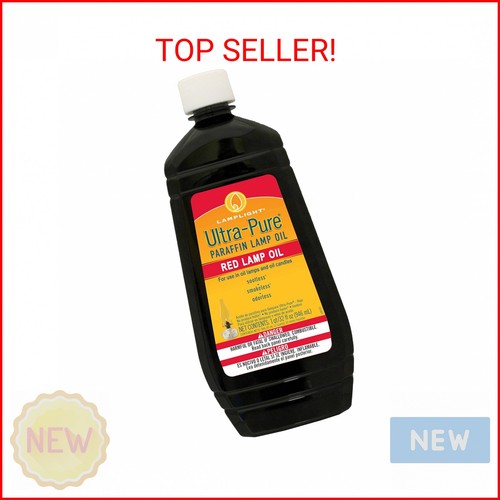 Lamplight ¼ Gallon (32 oz) Ultra-Pure Lamp Oil Red - liquid paraffin ...
