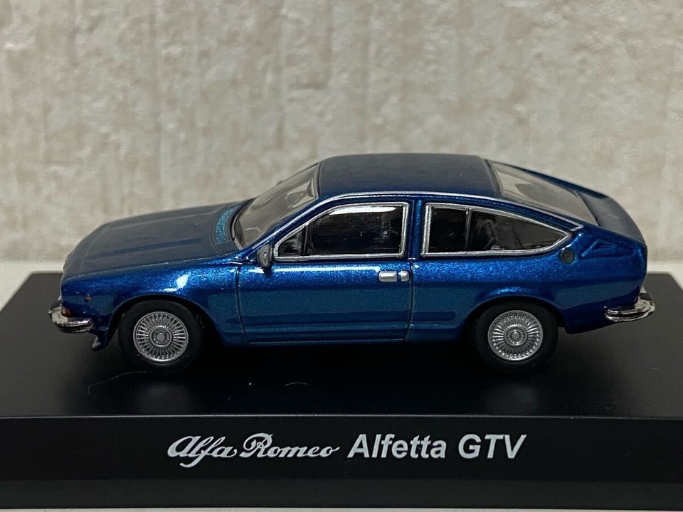 Kyosho 1/64 Alfa Romeo Alfetta GTV Blue KYOSHO Alfa Romeo Alfetta | eBay UK