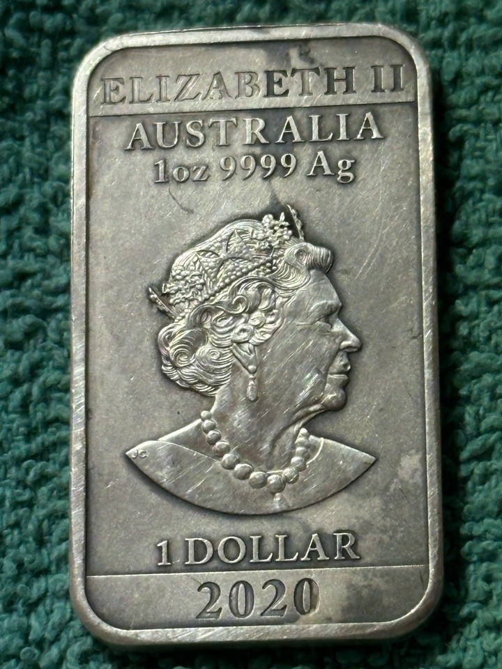 2020 Australian Dragon 1 oz Silver Bar from the Perth Mint | eBay