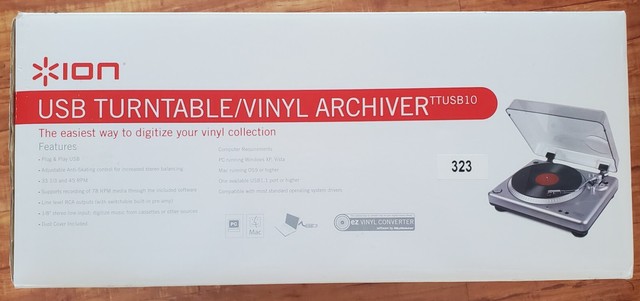 ION Audio TTUSB10 Turntable for sale online | eBay