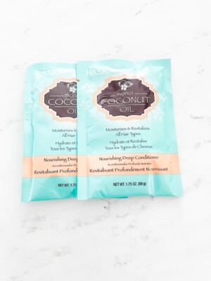 Hask Monoi Coconut Oil Nourishing Deep Conditioner Packets x 2 NEW | eBay