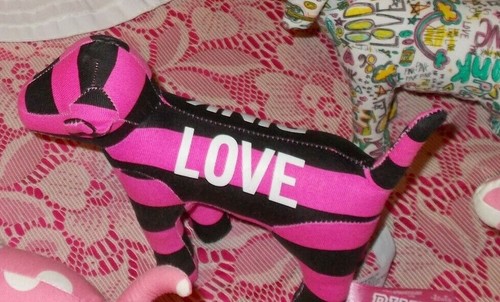 VICTORIA'S SECRET Plush Dogs Collection PINK Stuffed Animals All Colors ...