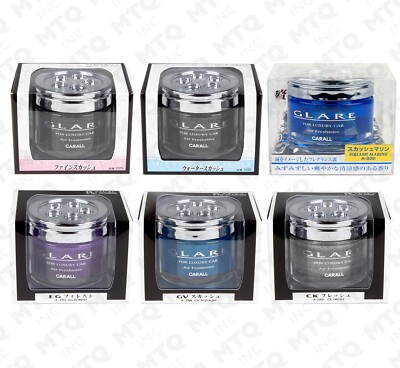Carall Glare Luxury Car Air Freshener 6 Piece Sampler Pack - Made in ...