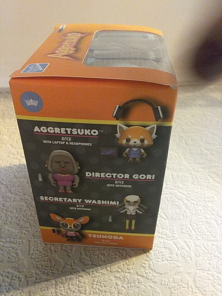 Aggretsuko 3” Action Vinyls Director Gori The Loyal Subjects Sanrio NEW ...