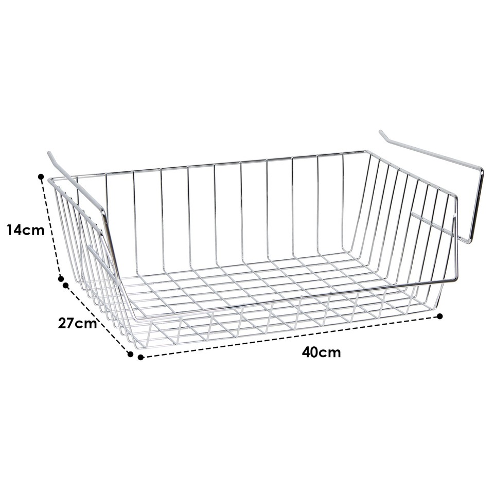 2 TIER FOLDABLE SHELF KITCHEN CABINET STORAGE STACKABLE CUPBOARD RACK ...