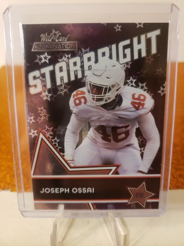 2021 Wild Card Alumination JOSEPH OSSAI RC #SH-35 PURPLE STARBRIGHT ...