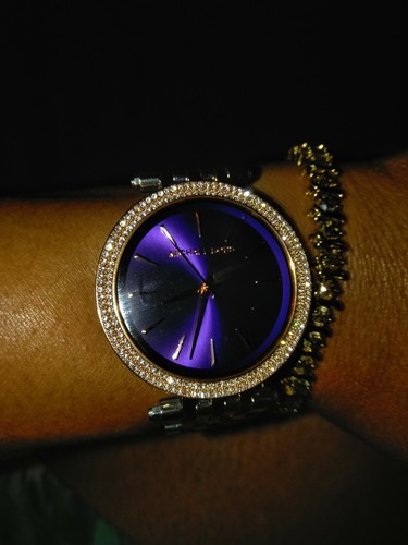 Michael Kors Darci 39mm Rose Gold Stainless Steel Case, Two-Tone Rose ...