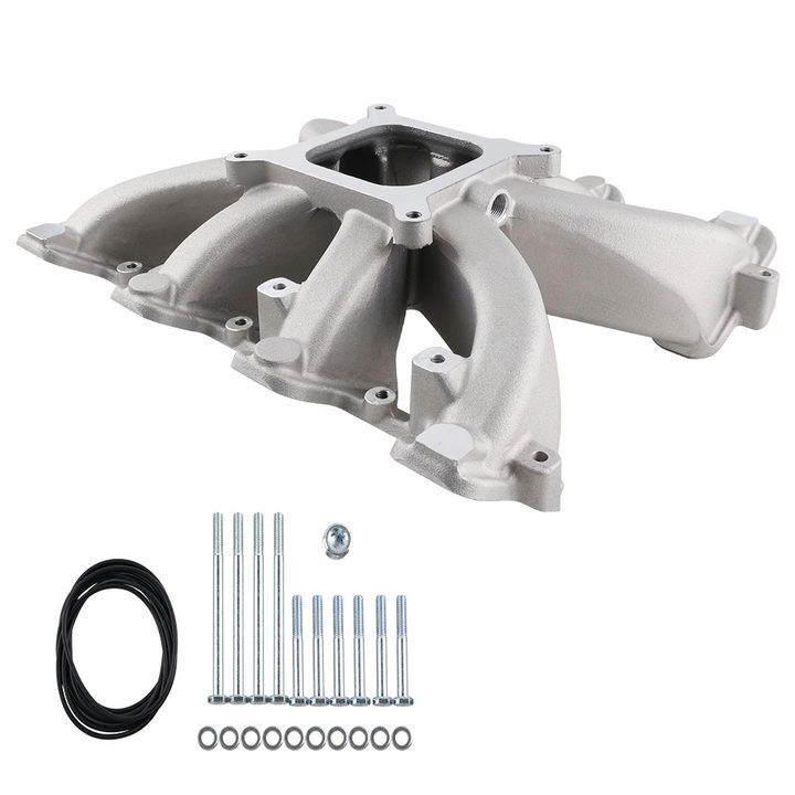 Single Plane Mid-Rise Upper Intake Manifold for GM LS1 LS2 LS6 V8 350 ...