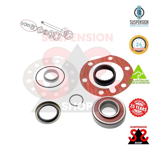Rear Axle Wheel Bearing Kit Suit TOYOTA Hilux 3.0 D 4WD (LN172, LN167 ...