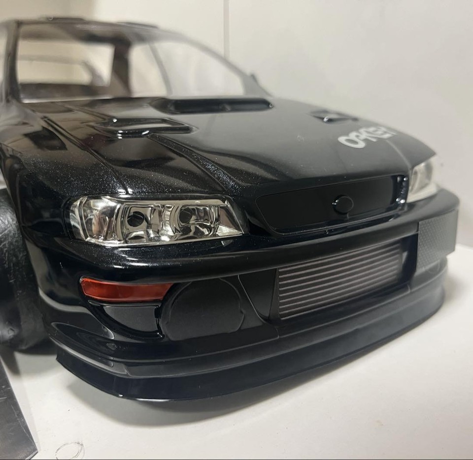 Tamiya 1/10 Tt-02 Subaru Impreza Wrc 99 Monte Carlo Body Rc Car Shell ...