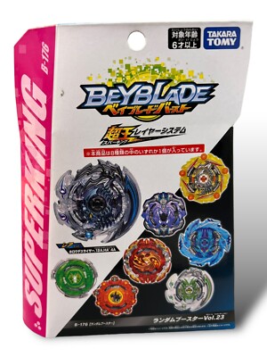 TAKARA TOMY Beyblade BURST B-176 SuperKing Random Booster Vol. 23 JAPAN ...