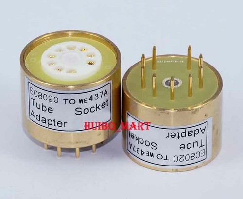 1pc EC8020 to WE437A Valve Tube Amplifier Socket converter adapter | eBay