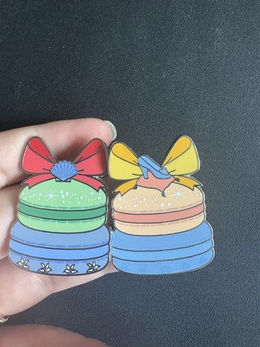 Cinderella and Ariel Princess Pastry Pins Disney Parks | eBay