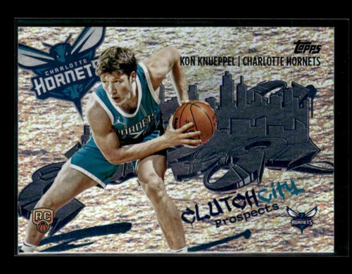 Kon Knueppel 2025-26 Topps Basketball RC Clutch City Prospects Holo ...