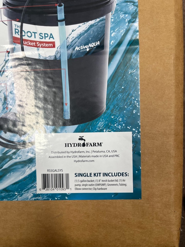 Hydro Farm Root Spa Bucket System | eBay