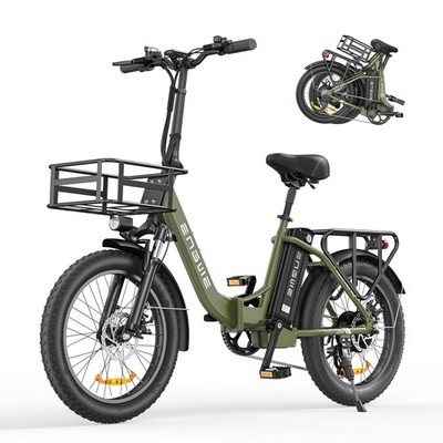 ENWGE Electric Bike 250W 20" Folding Step-through E-bike 561Wh - L20 SE ...