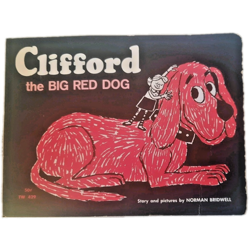 Vintage Paperback Clifford The Big Red Dog Book 1970 | eBay