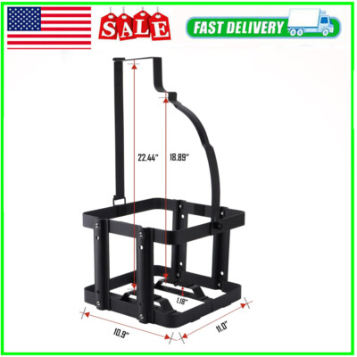 Fuel Jug Gas Can 5.5Gallon Container Holder Rack Bracket Mount fit VP ...