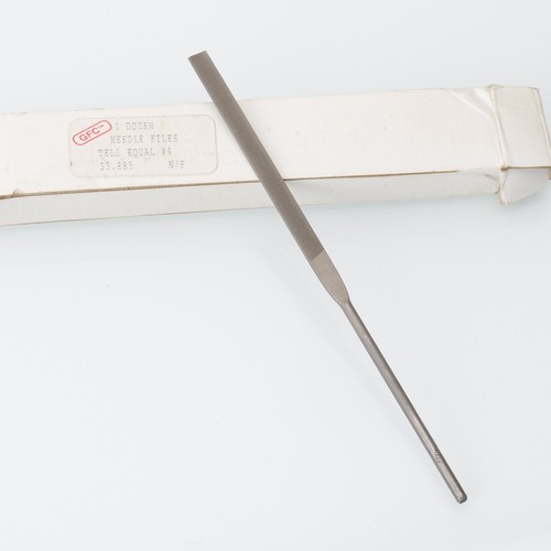 Quality Swiss Made Tell Cut #4 Rectangle Flat Equaling File No 33.885 ...