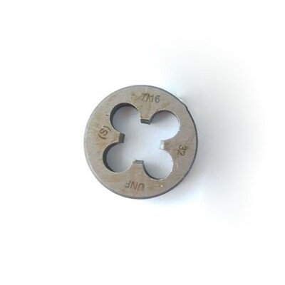 2pcs CNC HSS Right Hand Die 7/16 - 32UNF Dies Threading 7/16-32UNF HSS ...