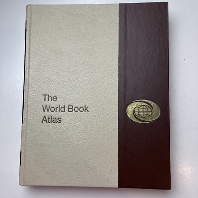 Vintage The World Book Atlas Hardcover | eBay